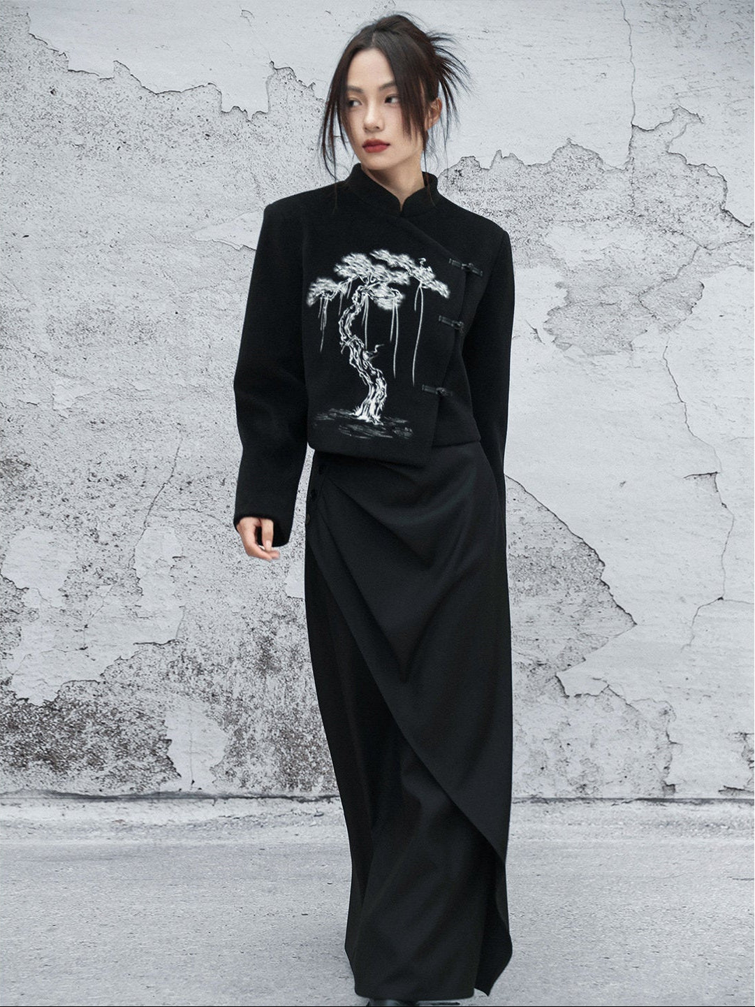 Black Embroidered Jacket | Explore Latest Women Collection – Inkyo